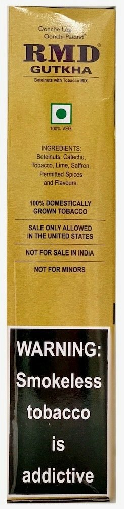 RMD Manikchand Gutkha 50x4gm Box – GLOBAL IMPORTS WHOLESALE